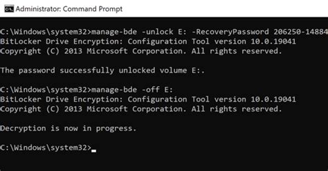 Windows 10에서 Bitlocker를 끄거나 비활성화하는 방법