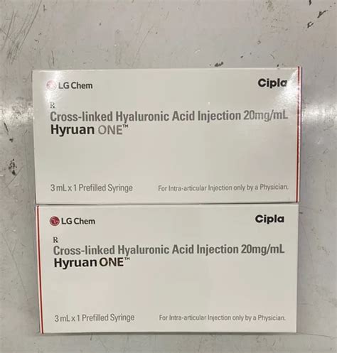 Hyruan Injection 3ml At ₹ 9820 Vial In Mumbai Id 2849461114462