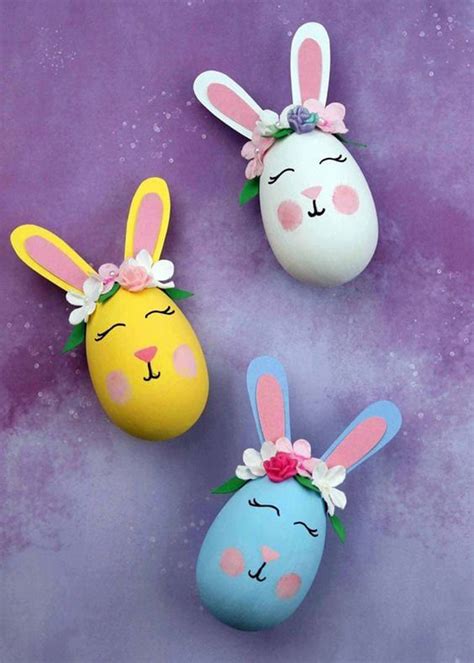 70 Ideas De Huevos De Pascua Decorados Sencillos Y Fáciles