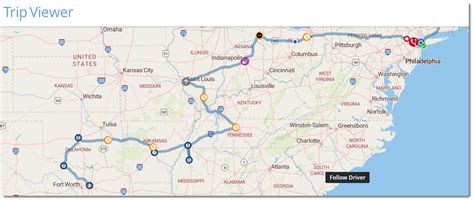 Trip Viewer Trimble Maps Restful Apis