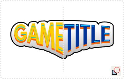 Creating A Game Title With Envelope Deformation In Inkscape