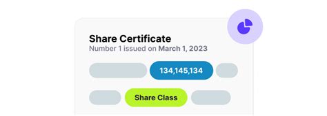 Customizable Share Certificate Template Cake Equity