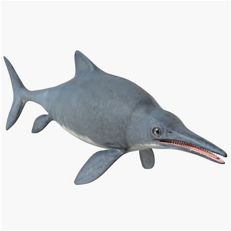 Ichthyosaur Rigged 3d Model 99 Max Free3d