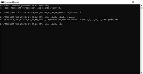 Rtostda2pxevm Vision Sdk 03030000 Build Error Processors Forum Processors Ti E2e