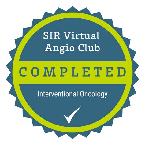 Sir Digital Certificates Society Of Interventional Radiology