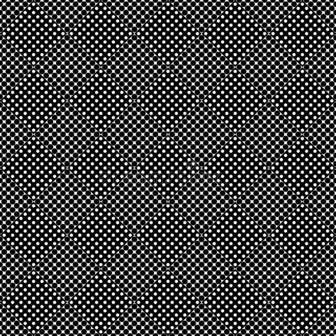 Monochrome Retro Abstract Halftone Pattern Poster Template Stock Vector