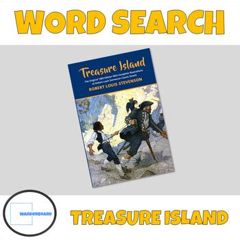 Treasure Island Word Search Literature Activity Game By Wanderboard Games