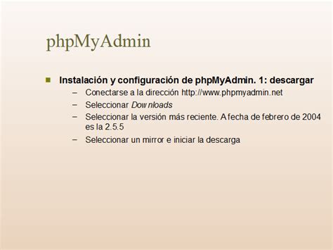 Acceso A Bases De Datos Mysql En Php