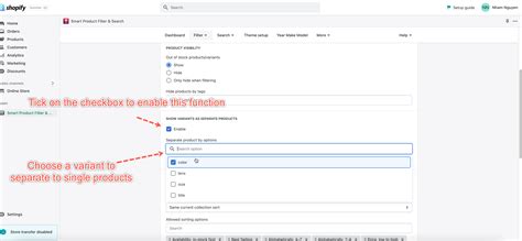 Show Variants As Separate Products On Collection Page