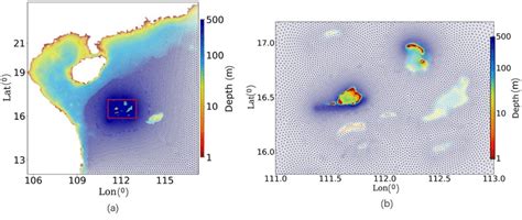 A Unstructured Grid Of The South China Sea The Resolution Varies Download Scientific Diagram