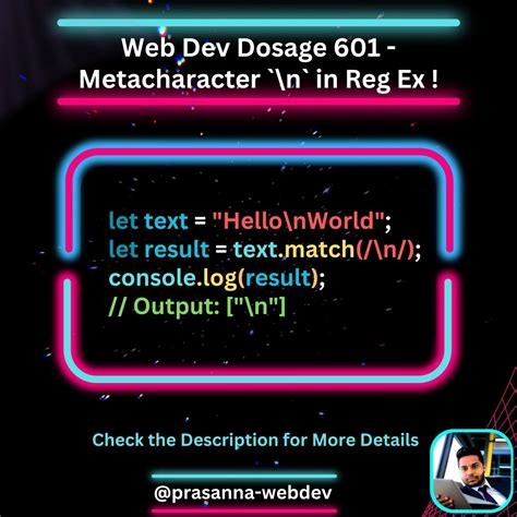 Prasanna D On Linkedin Webdevelopment Javascript Regex