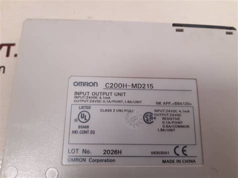 OMRON C H MD INPUT OUTPUT UNIT Aeliya Marine