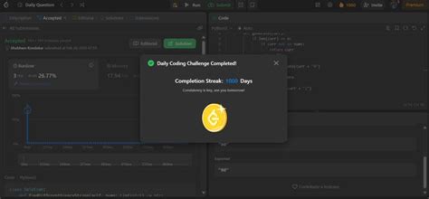 Leetcode Consistency Shubham Kondekar
