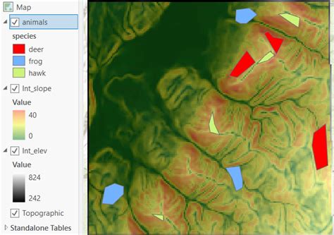 Overlay Querying Eeg 260 Gis And Remote Sensing
