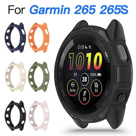 Funda Para Garmin Forerunner 265 265s Cubierta Protectora Antiara Azos