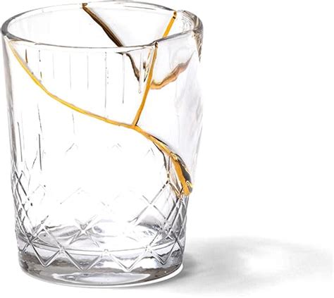 Kintsugi Glass 1 Old Fashioned Glasses