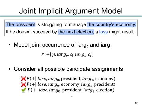 Ppt A Joint Model Of Implicit Arguments For Nominal Predicates Powerpoint Presentation Id