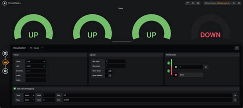 How To Properly Display Updown Status Prometheus Grafana Labs
