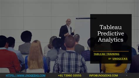 Tableau Predictive Analytics