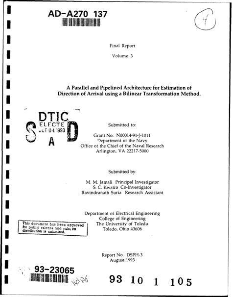 Pdf A Parallel And Pipelined Architecture For Estimation Of Direction