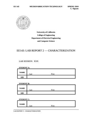 Lab Report Template Doc Template PdfFiller