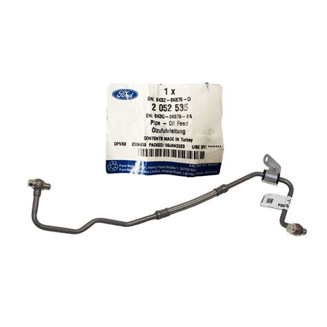 Genuine Turbo Charger Oil Feed Pipe For Ford Transit 2 2l Rwd — Turbo Pros