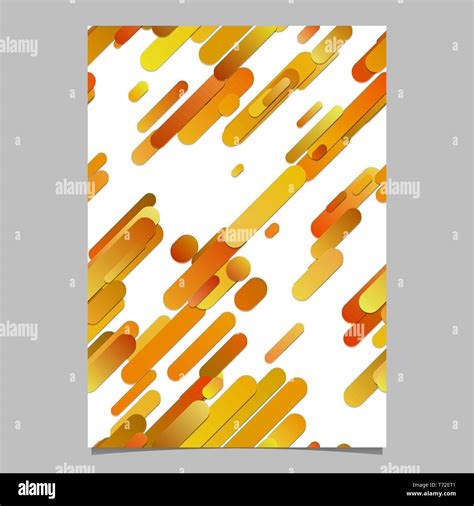 Orange Diagonal Gradient Stripe Pattern Flyer Background Template Stock Vector Image And Art Alamy
