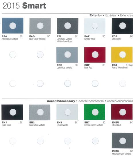 Smart Paint Codes And Color Charts