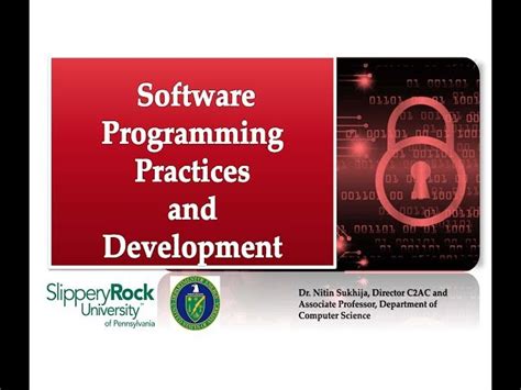 Free Video Secure Software Programming Practices And Development For