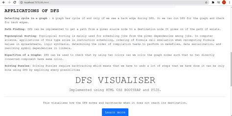 Github Lcjaa Graph Algorithm Visualizer This Web App Shows How The Different Graph Algorithm