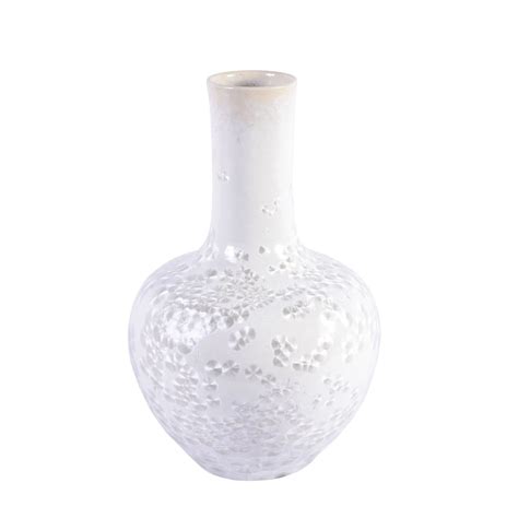 Crystal Shell Globular Vase Shengjiang Porcelain From China