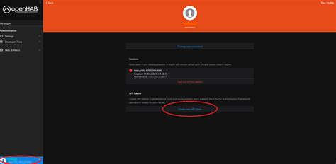 Openhab Api Tokens Openhab