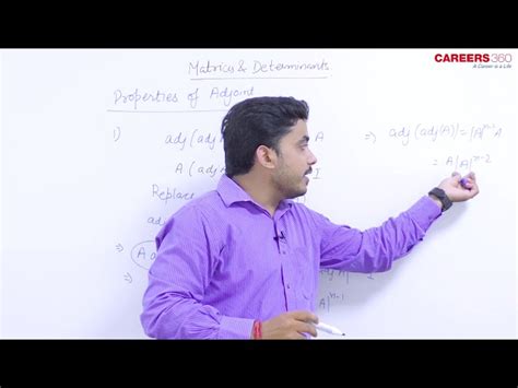 Adjoint And Inverse Of A Matrix MCQ Practice Questions Answers