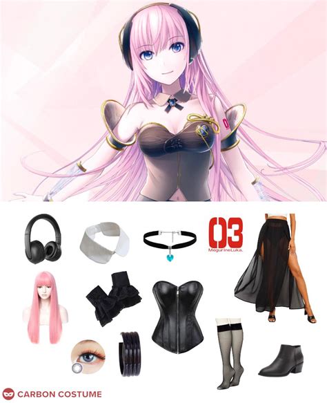 Megurine Luka From Vocaloid Costume Guide Carbon Costume