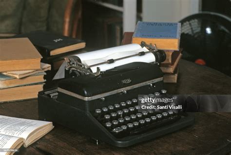 Ernest Hemingway Typewriter On July 15 1997 In Key West Florida News