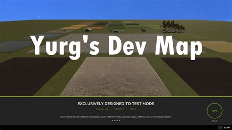 FS25 Yurg S Dev Map V0 0 0 3 Farming Simulator 19 17 15 Mod