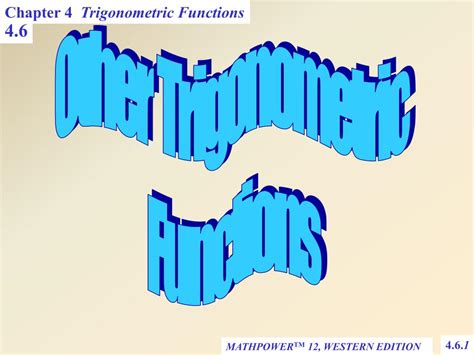 PPT Other Trigonometric Functions PowerPoint Presentation Free Download ID