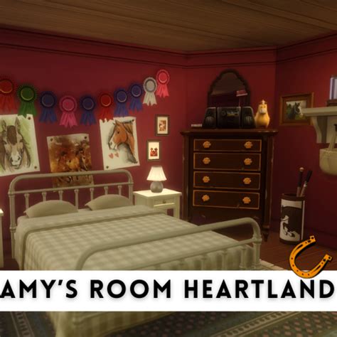Amys Bedroom Heartland The Sims 4 Rooms Lots Curseforge