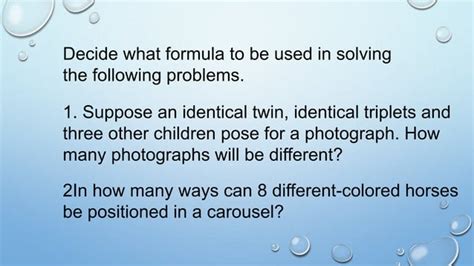 Distinguishable Permutation And Circular Permutation Pptx