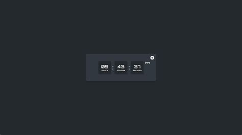 How To Create Digital Clock Using Html Css And Javascript Youtube