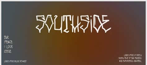 Southside Font Download Free Fontdownload