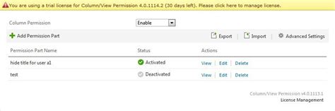 How To Set Users Column Permission With Sharepointboost Columnview