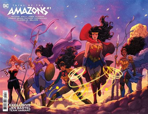 Dc Reveals Trial Of The Amazons Preview