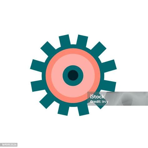 Ai 설정 아이콘 기어 휠 프레임 곡선에 대한 스톡 벡터 아트 및 기타 이미지 곡선 과학과 테크놀로지 노트북 Istock