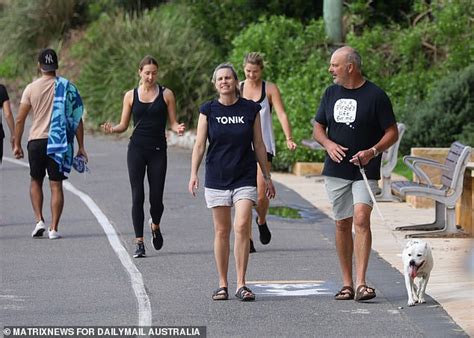 Andrew Daddo And Wife Jacqui Step Out In Sydneys Manly Amid
