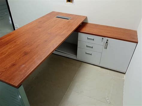 Engineered Wood Md Cabin Table With Storage At Rs 24500 In Bengaluru
