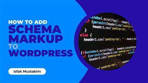 How To Add Schema Markup To Wordpress