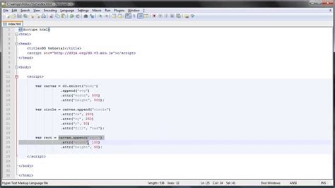 D Js Tutorial Basic SVG Shapes YouTube