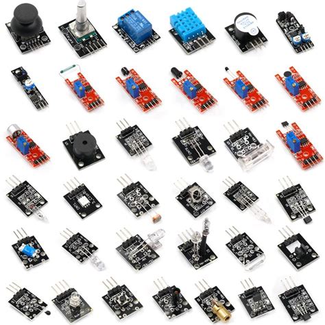 Kit Com 37 Módulos E Sensores Para Arduino Baú Da Eletrônica Baú Da