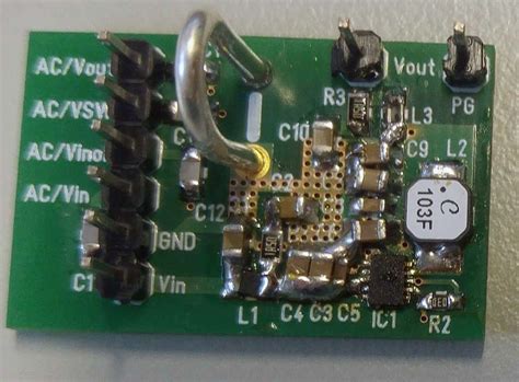 WEBENCH Tools TPS62177 Output Voltage Below Nominal Under Load Where To Connect VOS Power
